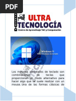 Atajos de teclado en Windows 11 | PDF | Windows 10 | Ventana (informática)