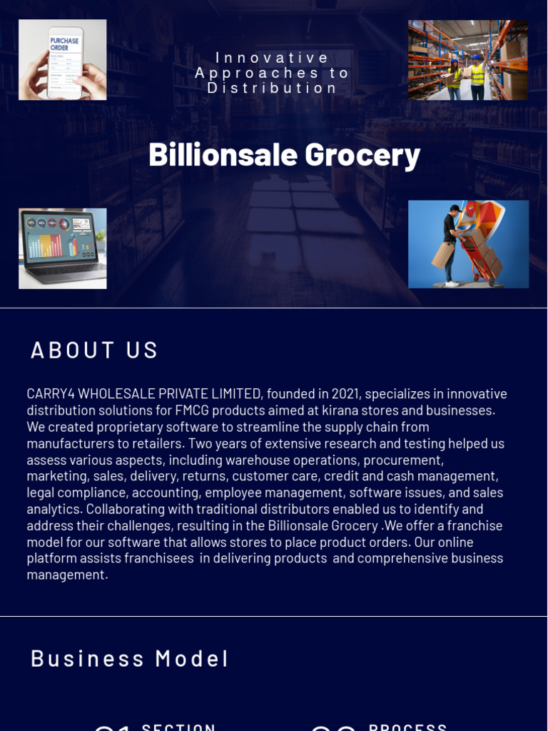 Carry4 - Billionsale - Franchisee | PDF | Franchising | Warehouse