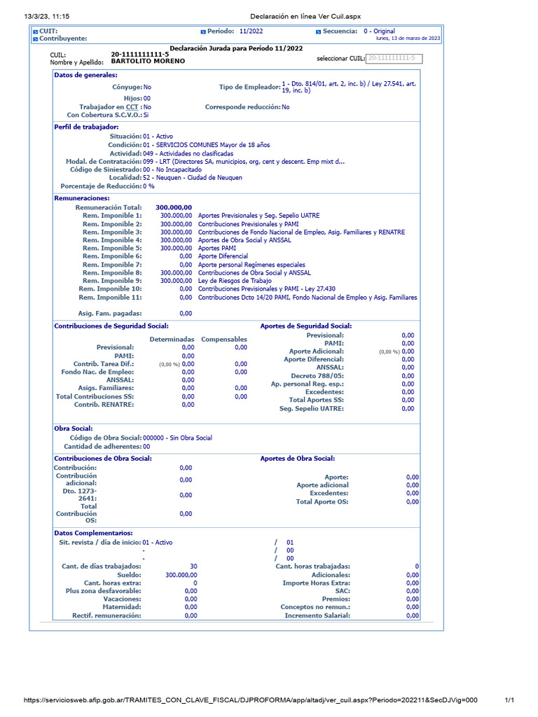 2 - Ej Nomina 931 + HOJA TOTALES | PDF | Economias | Labor
