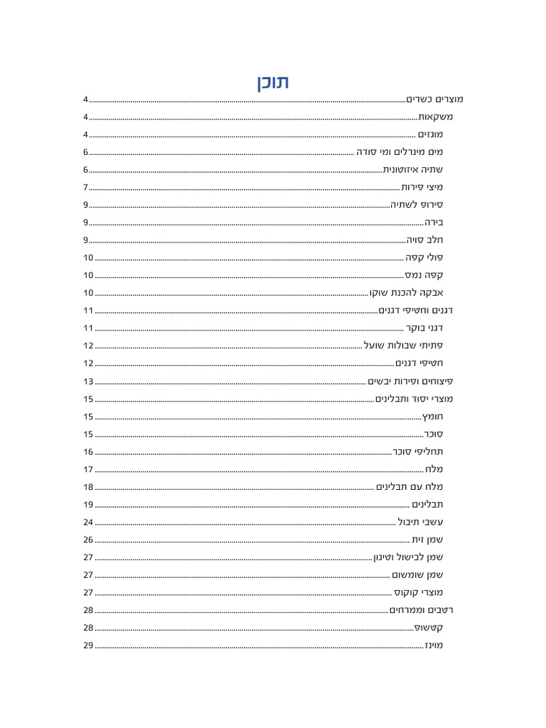 Austria Kosher List With Pictures | PDF