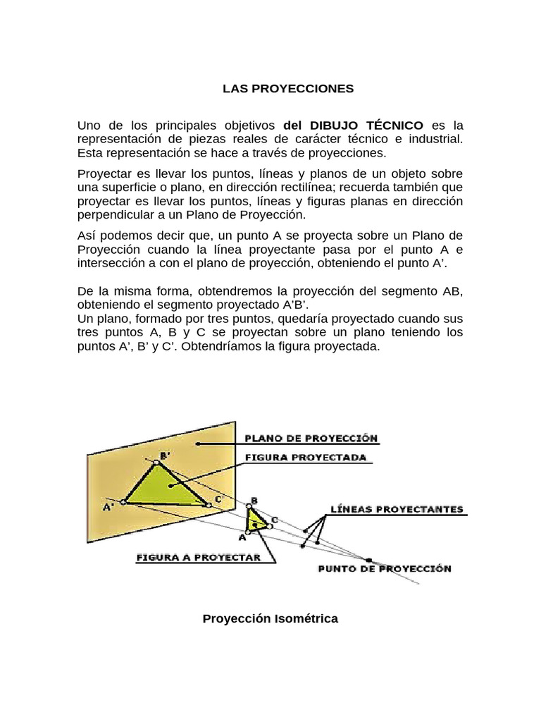 Proyecciones Isometricas | PDF | Perspectiva (Gráfica) | Geometría