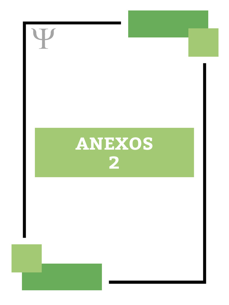 Anexos 2 | PDF