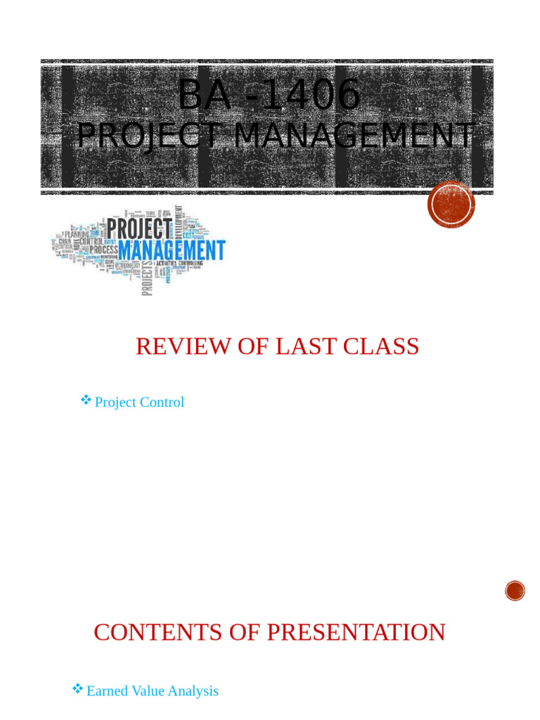 Earned Value Analysis | PDF | Business | Analysis