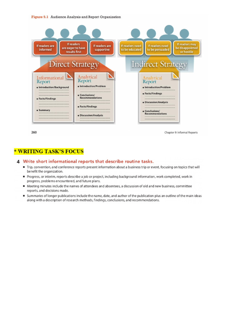 Chapter 9 - Informational Reports - Review - Sts | PDF