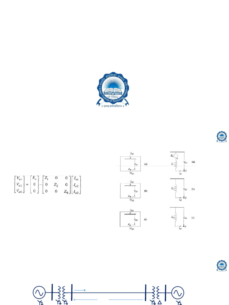 25. EE 308_Fault Analysis | PDF | Transformer | Electrical Impedance