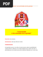 Actividades Animales de La Granja | PDF