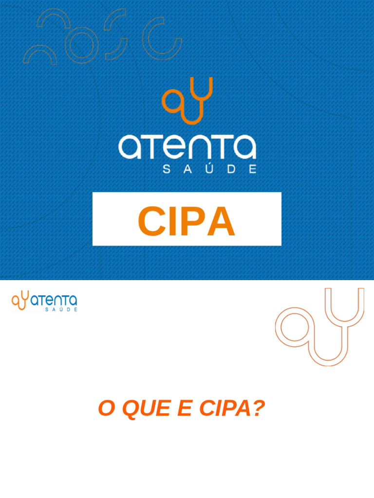 CIPA: Prevenção de Acidentes no Trabalho | PDF | Segurança e saúde ...