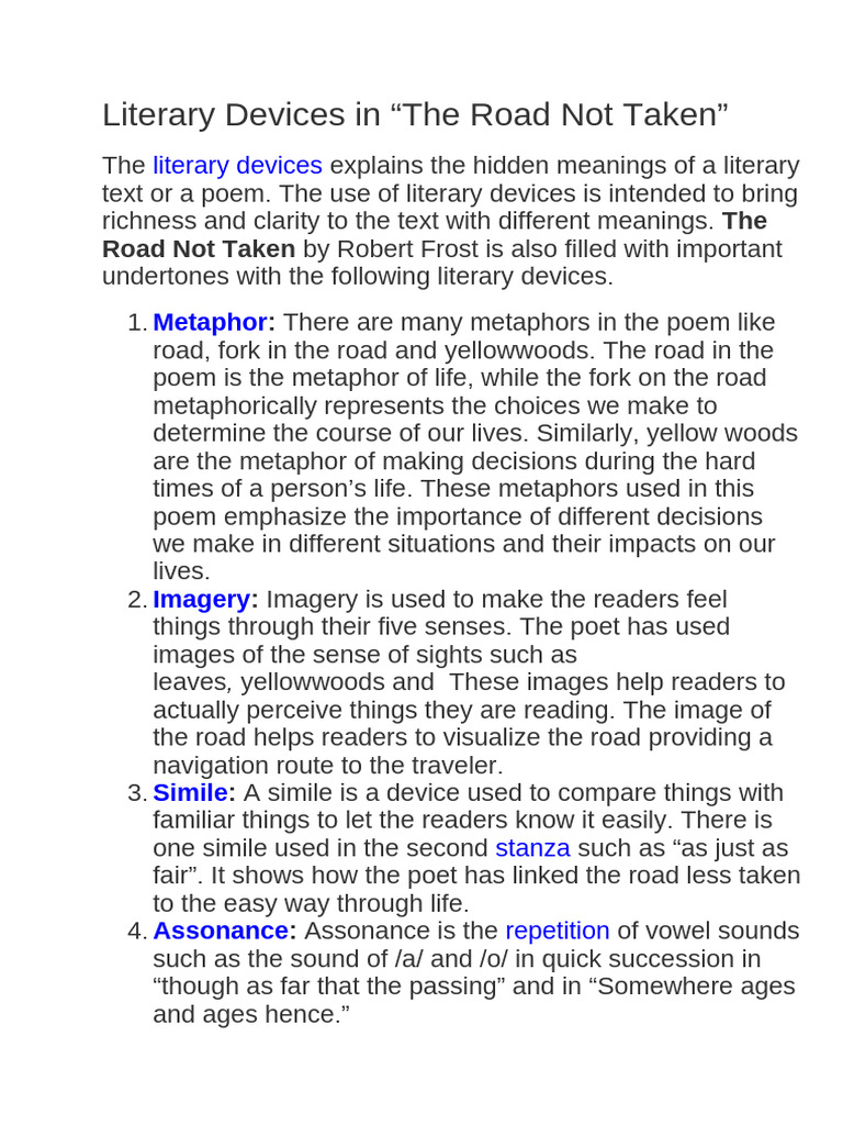 Analysis of Literary Devices in | PDF | Poetry | Poetic Devices