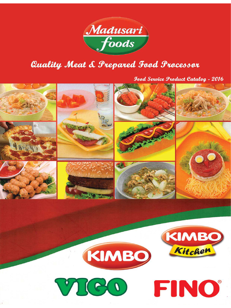 Product Catalog PT Madusari Nusaperdana | PDF