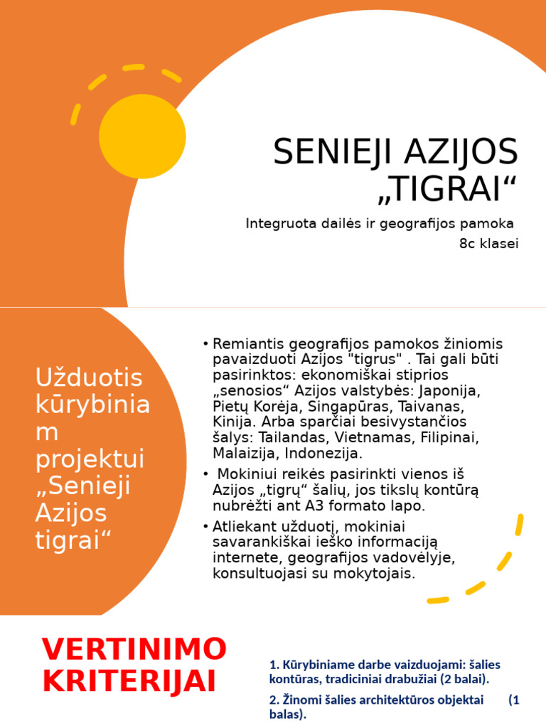 Senieji Azijos Tigrai 8 KL | PDF