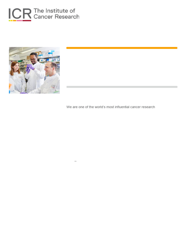 HSO - Epigenetics and Cancer - Helin Lab | PDF | Cancer Research | Cancer