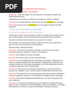 Impact of the PREP Technique | PDF | Communication | Reason