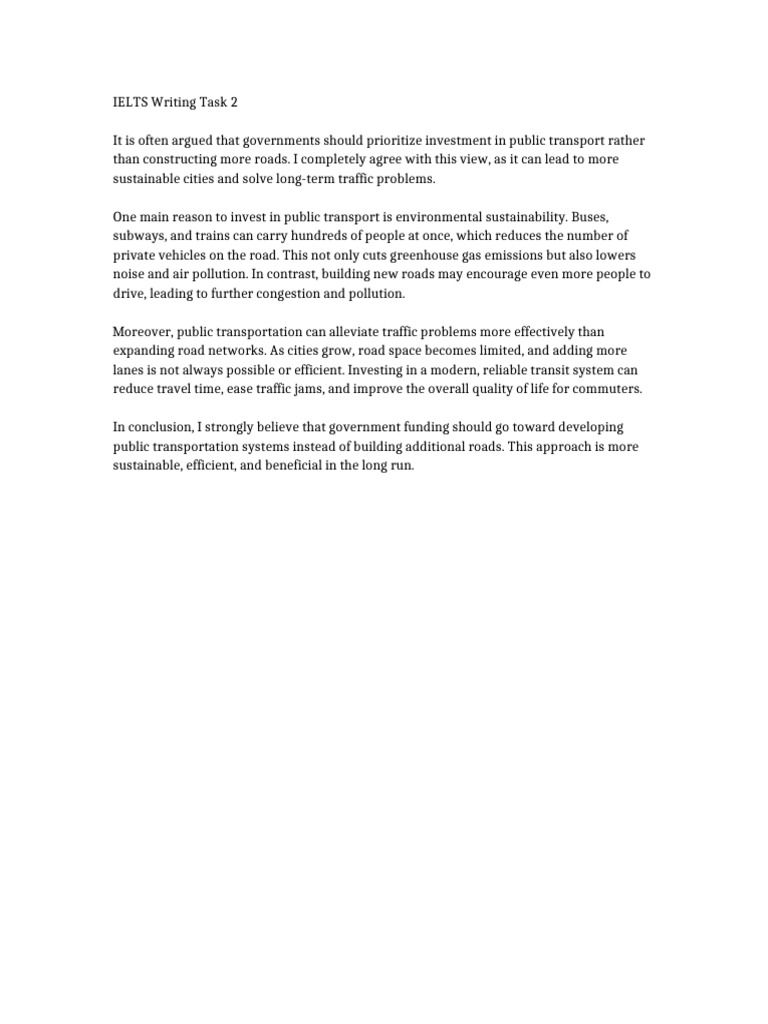 IELTS Writing Task2 | PDF