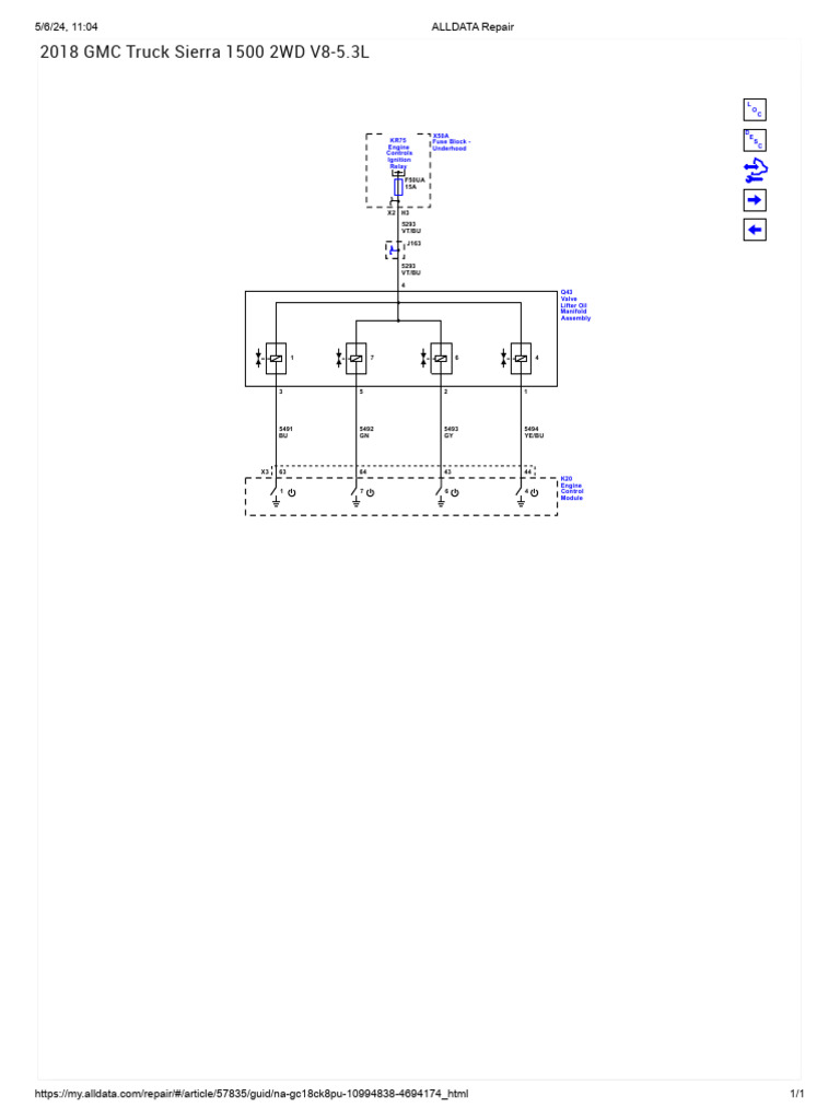 Valve Lifter Oil Manifold Assembly | PDF | Engines | Vehicle Technology