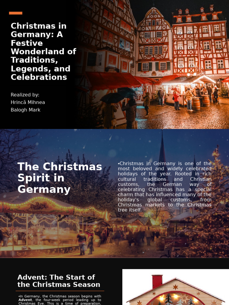 Christmas Traditions in Germany | PDF | Christmas | Advent