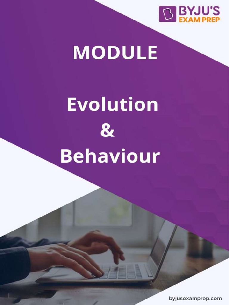 Evolution Biology | PDF | Natural Selection | Evolution