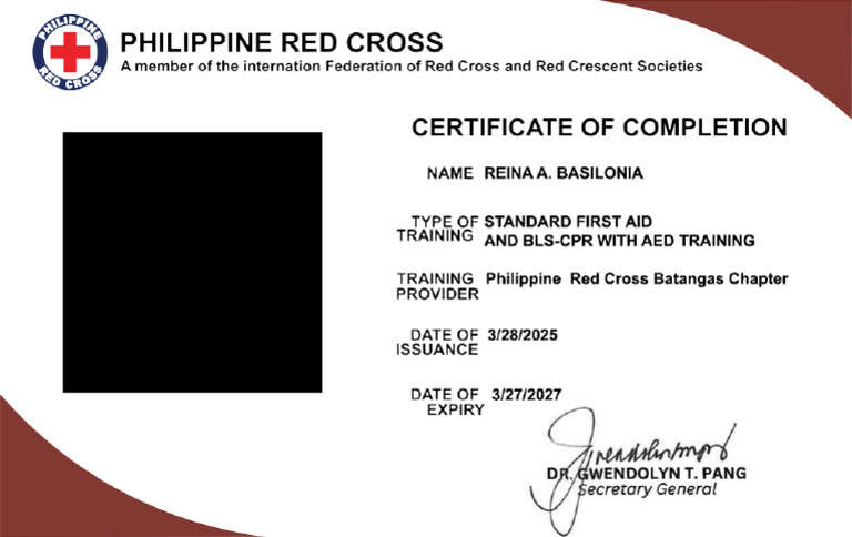 Redcross Front ID | PDF