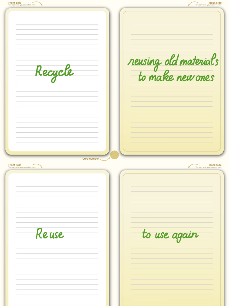 Environment Vocabulary | PDF