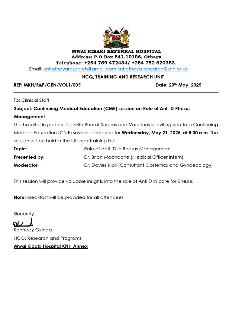 Ant-D CME Invitation | PDF