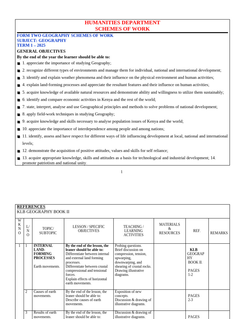 GEO Scheme - F2-2025 - 030014 | PDF | Earthquakes | Geography