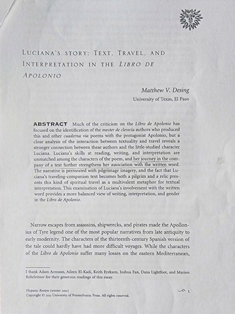 Desing - Lucianas Story | PDF