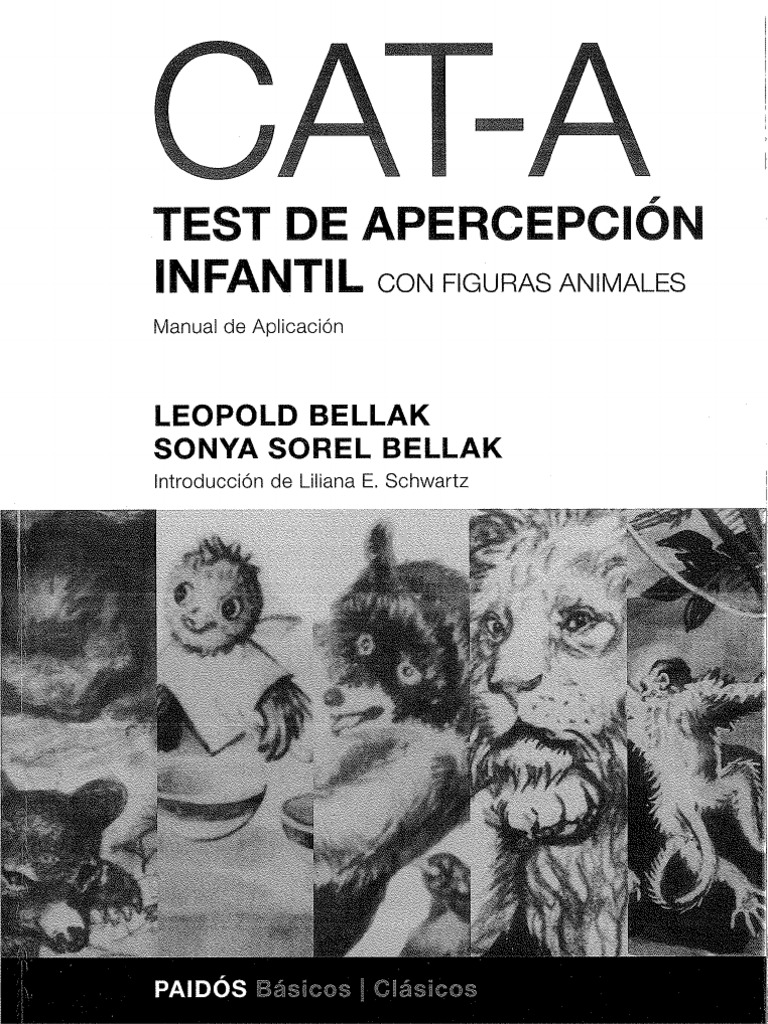 CAT-A Test de Apercepción Infantil-Bellak Manual | PDF