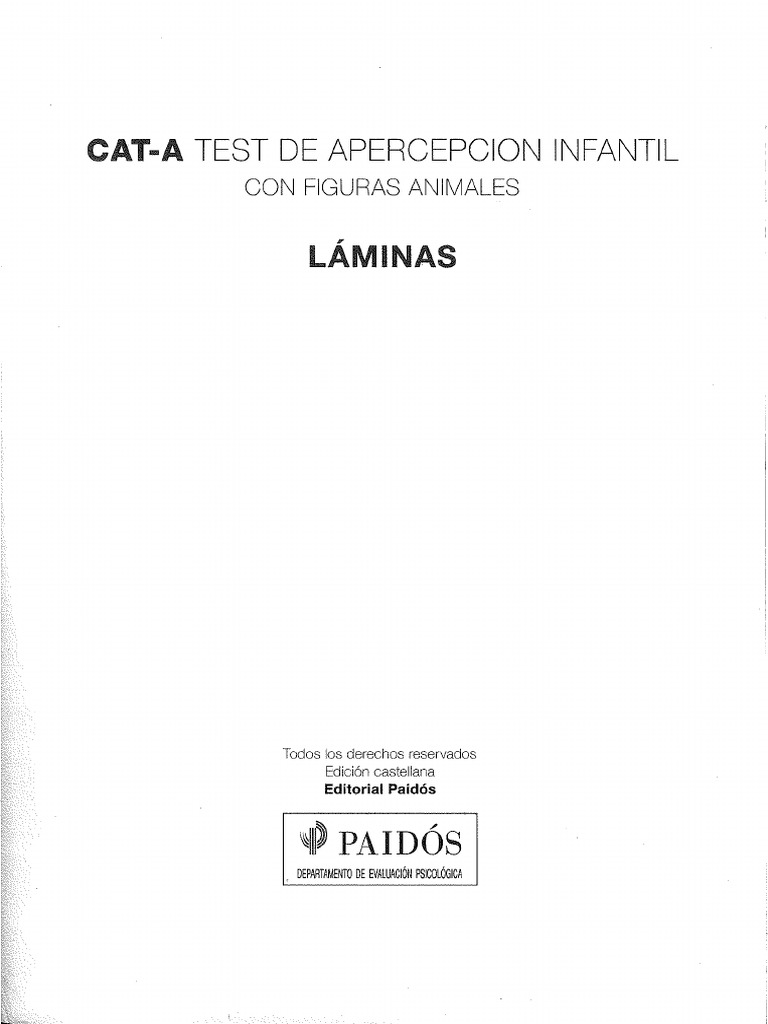 CAT A Láminas | PDF