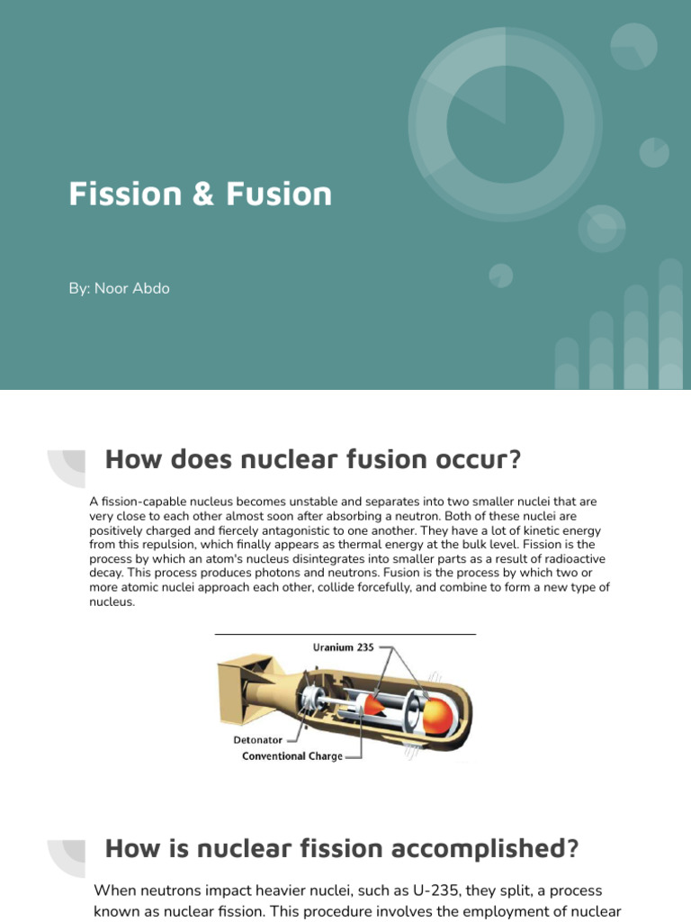 Fission & Fusion | PDF