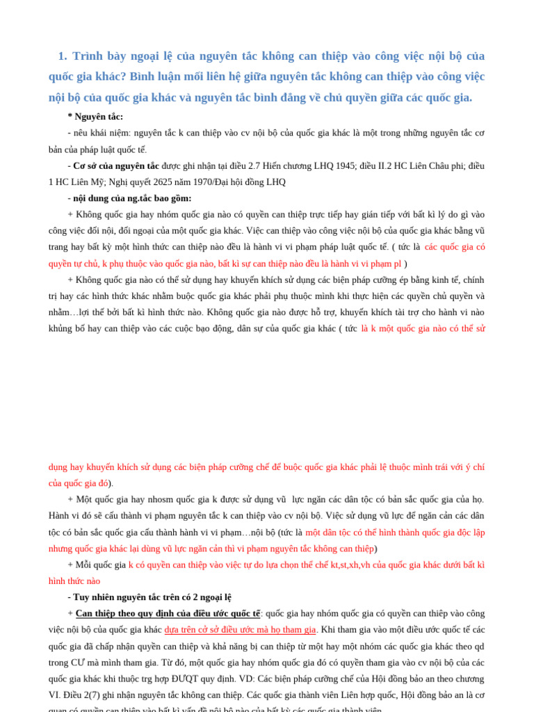 Đề-cương (CPQT) | PDF