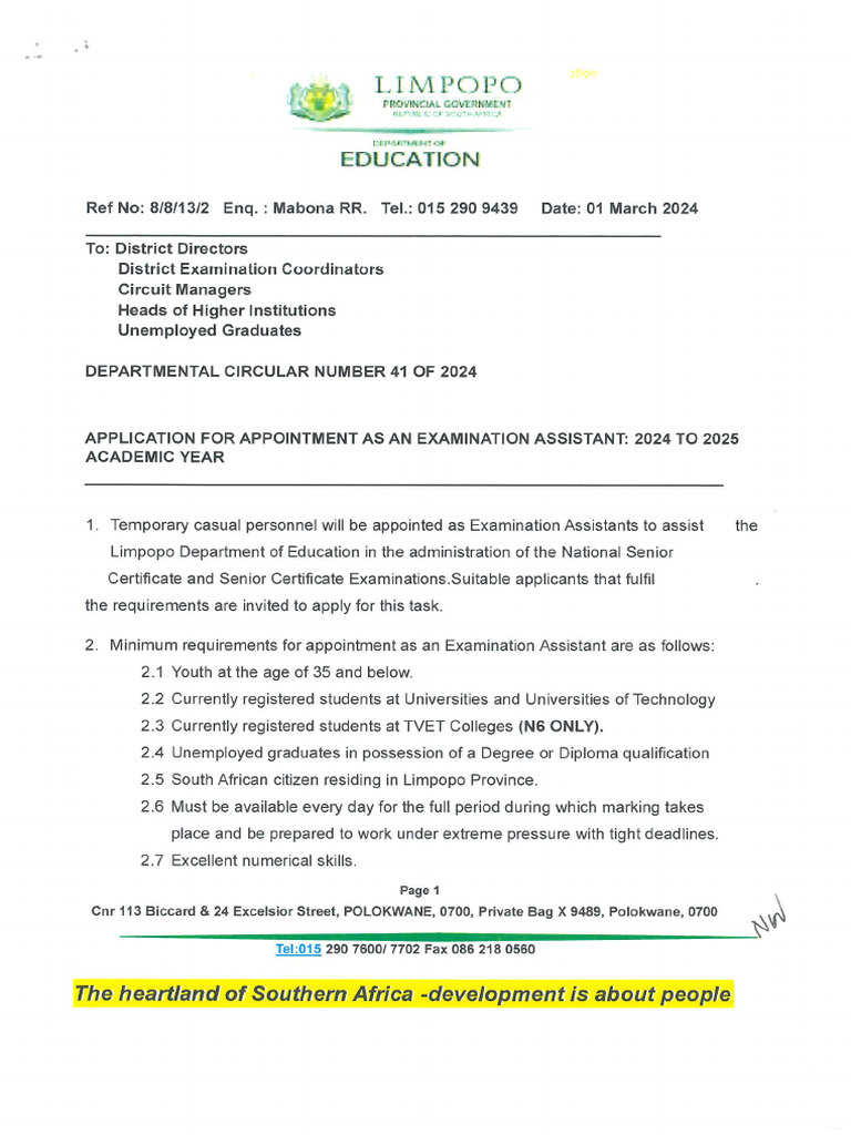 Application For EA For 2024 2025 | PDF