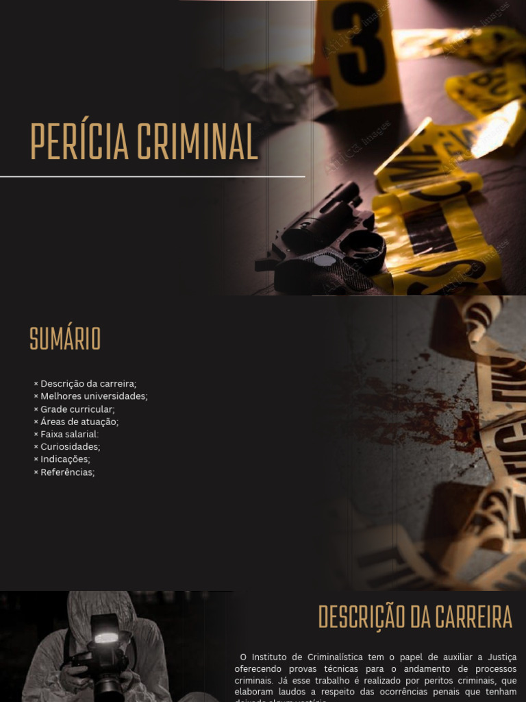 Como A Perícia Criminal É | PDF | Testemunha especializada | Ciência ...