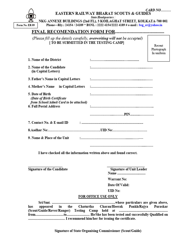 Final Recomendation Form | PDF | Access Control | Authentication