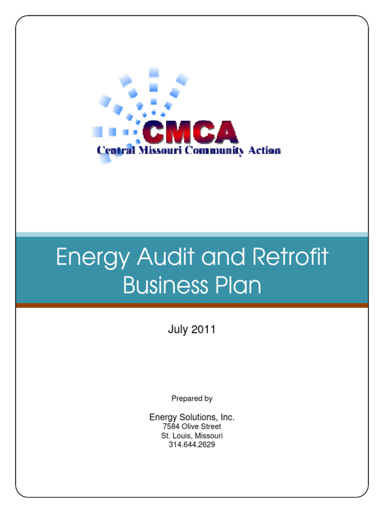 CMCA Business Plan_FINAL | PDF | Building Insulation | Solar Power