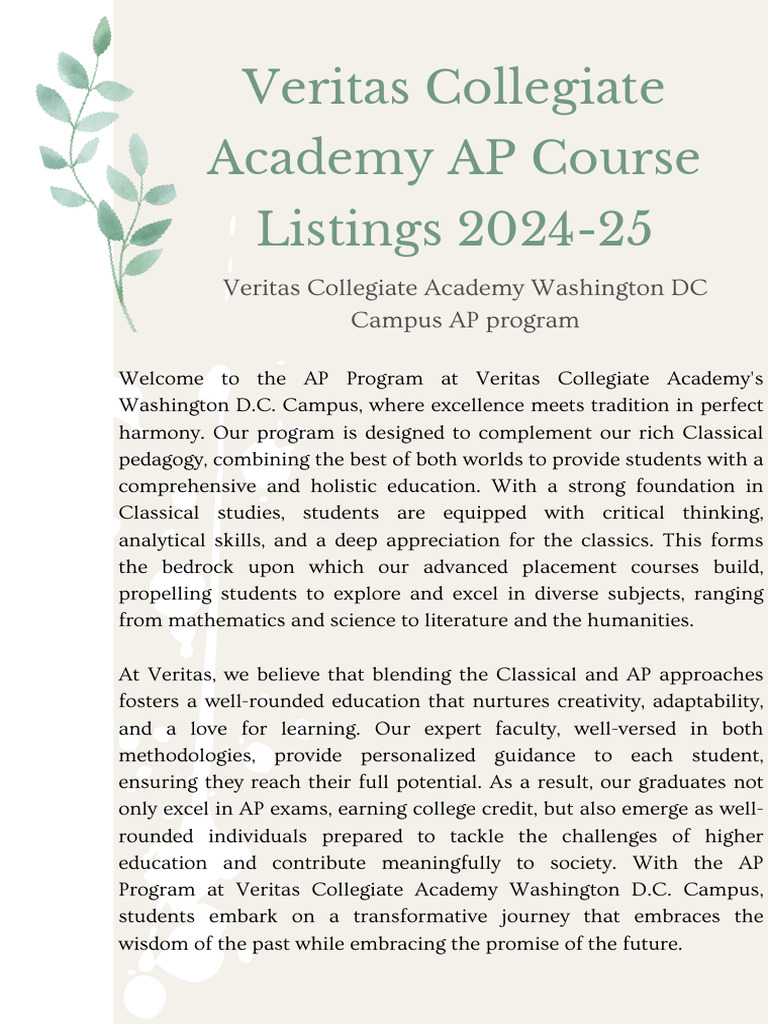 Beige Weekly Courses Poster Design | PDF | Advanced Placement | Science