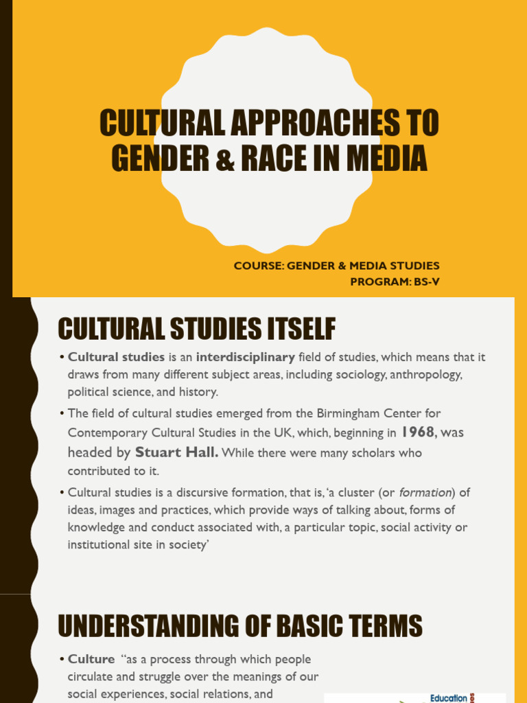 GMS F4 Gender - Cultural Studies and Media | PDF | Masculinity | Gender ...