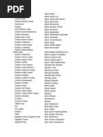 RDR2 Complete Equipment Compendium | PDF | Revolver | Shotgun