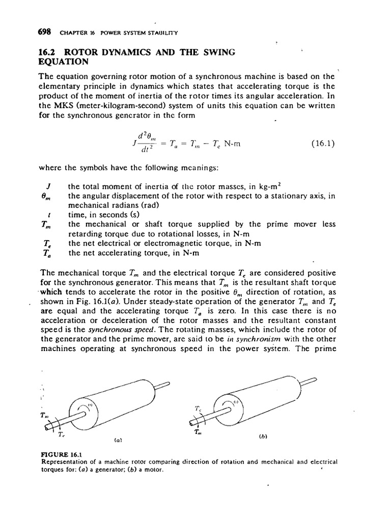 Swing Equation2 | PDF