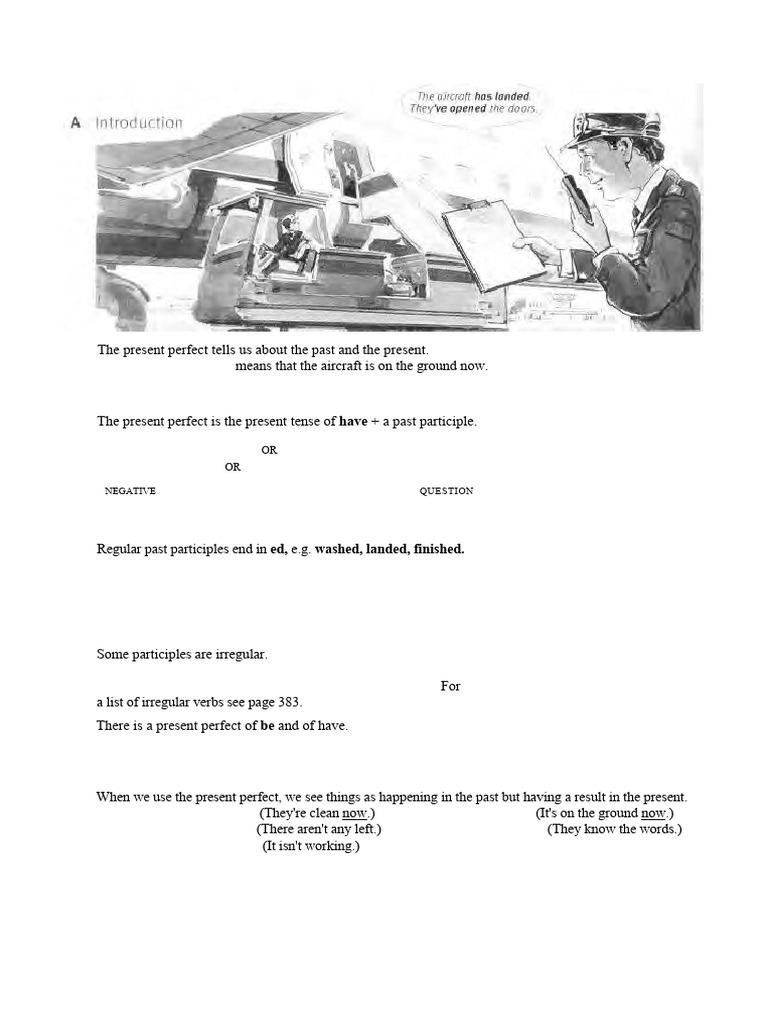 Present Perfect OXFORD BOOKcufba | PDF | Linguistics | Grammar