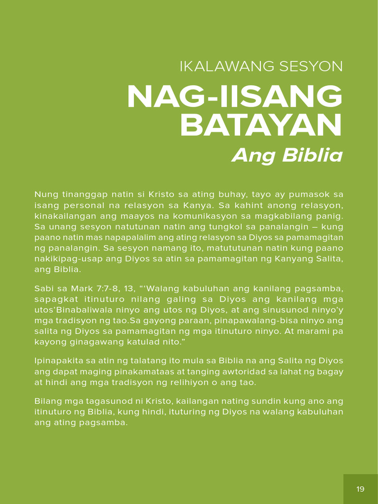 GLC Book 2 Session | PDF