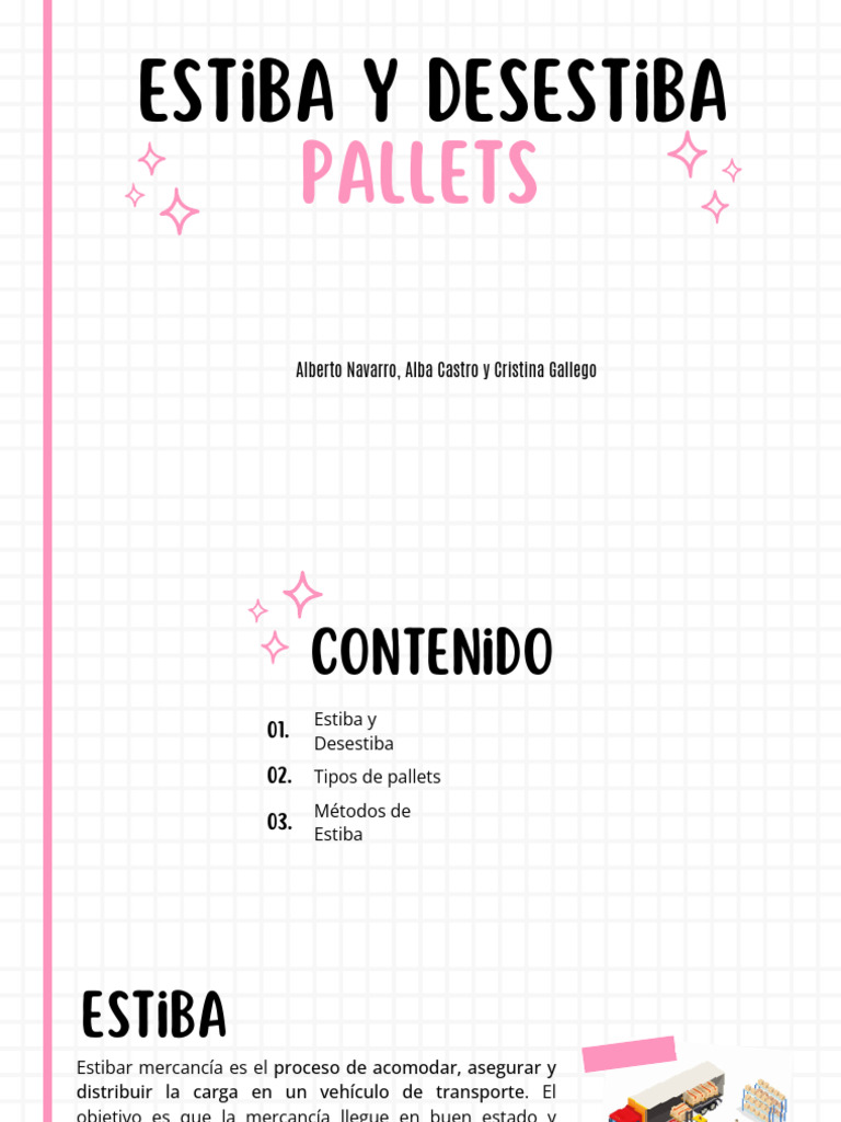 Estiba y Desestiba de Pallets | PDF | Paleta | Transporte
