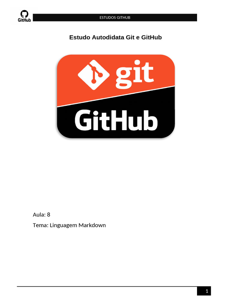 Aula 8 (Guia Da Linguagem Markdown) | PDF | Engenharia de Software | Informática