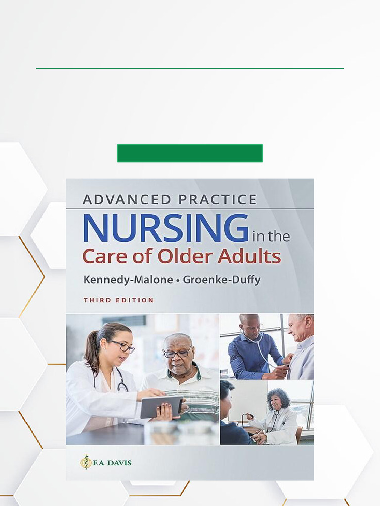 Advanced Practice Nursing in The Care of Older Adults, 3rd Edition ISBN ...