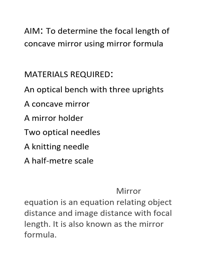 Physics Project Xii b1 Unmodified | PDF | Mirror | Optics