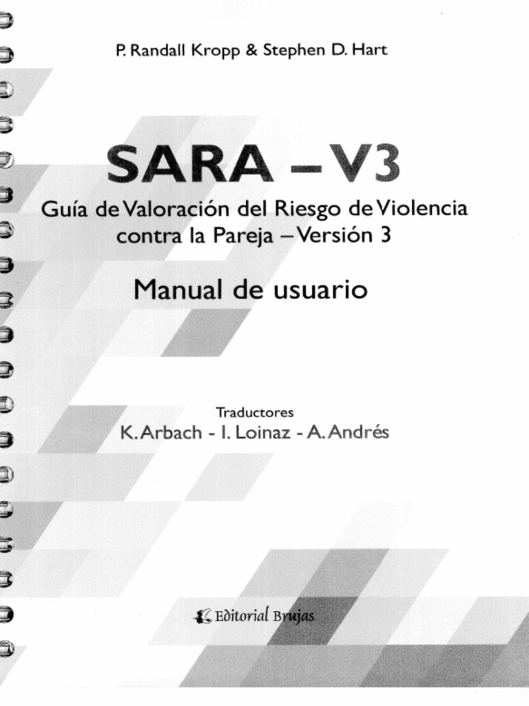 Sara - V3 Manual de Usuario | PDF