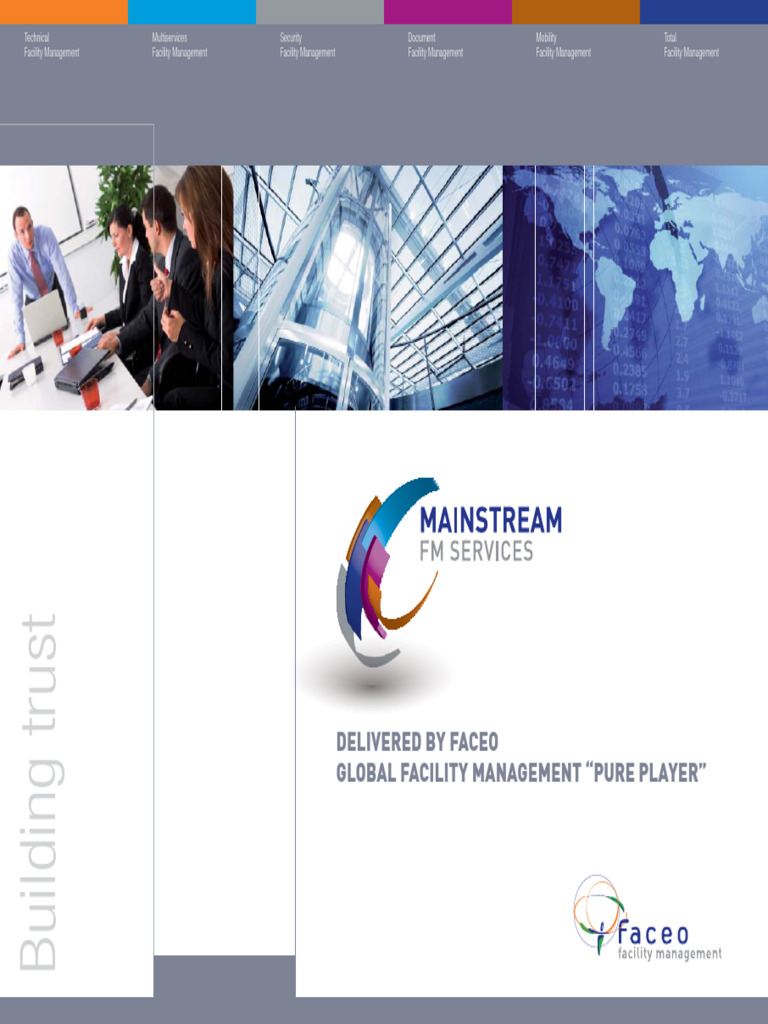 Brochure Faceo Mainstream FM Services January 2010 en | PDF | Business | Business Economics