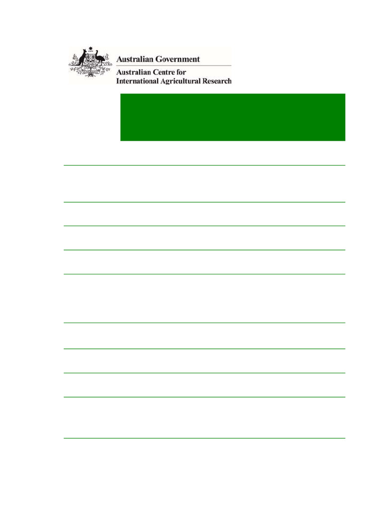 Final Report SMCN 2016 019 | PDF | Agriculture | Soil