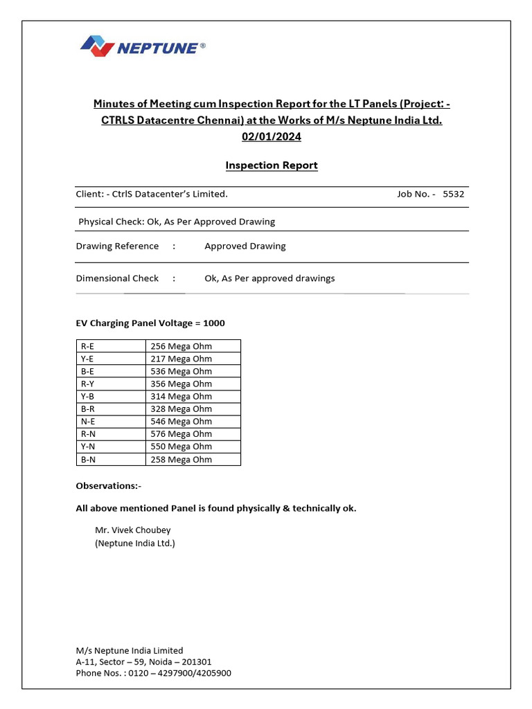EV Charging Panel_report | PDF
