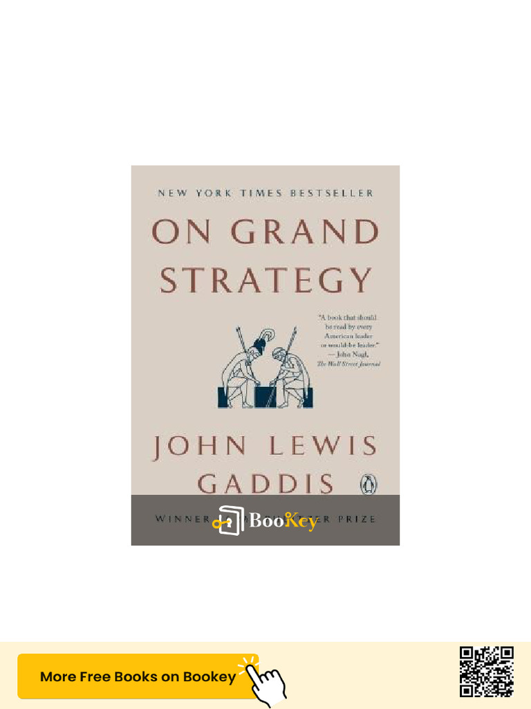 Insights from Gaddis on Grand Strategy | PDF | Grand Strategy | Thucydides