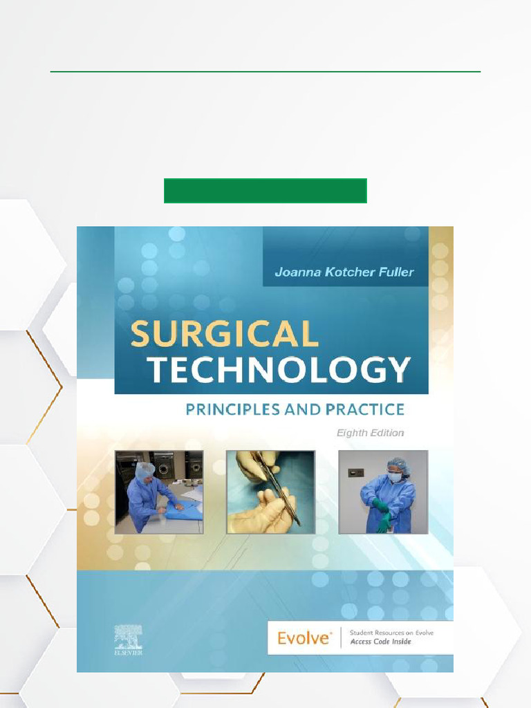 Surgical Technology: Principles & Practice | PDF | Surgery ...