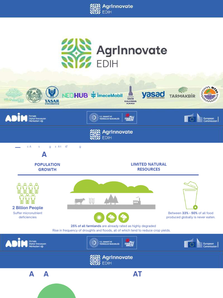 AgrInnovate EDIH - Compressed | PDF | Agriculture | Innovation